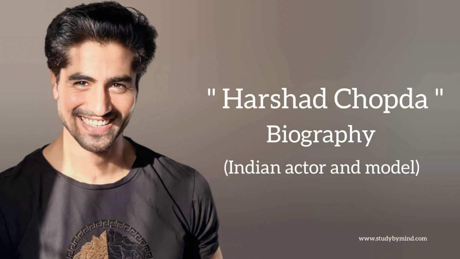 Harshad Chopda Age, Education, Net Worth, Height, Family, Girlfriend ...