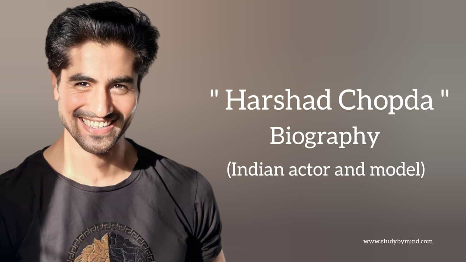 Harshad Chopda Age, Education, Net Worth, Height, Family, Girlfriend ...